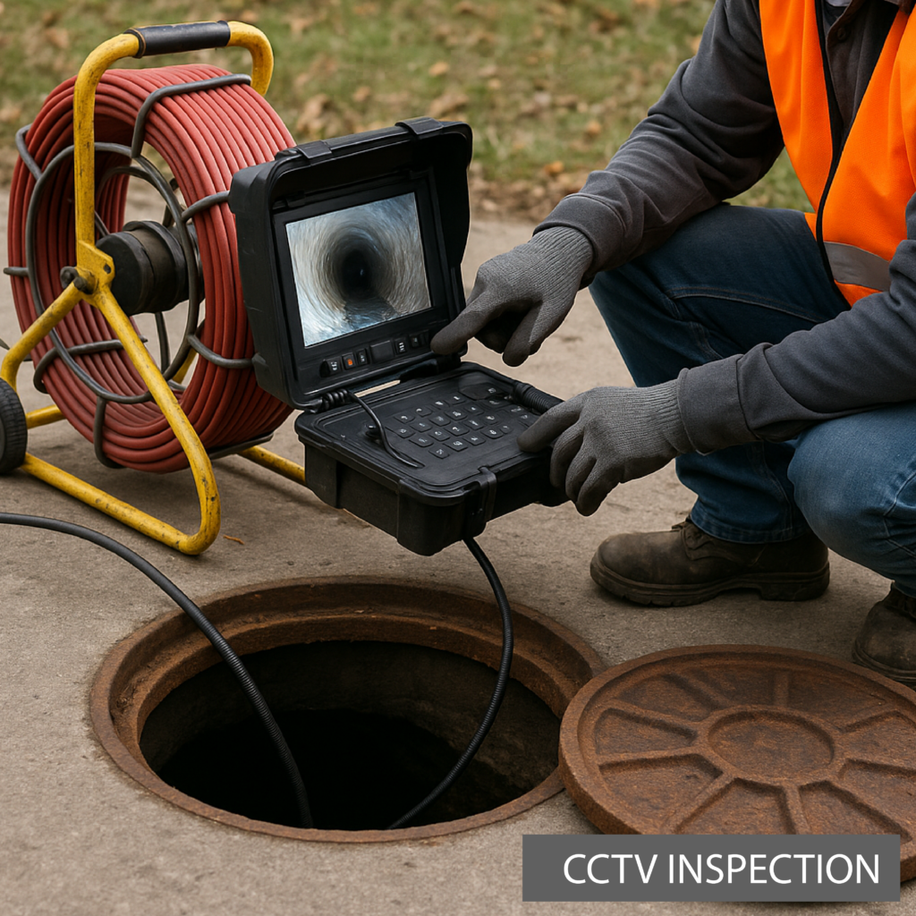 Regular Sewer Line Inspection - DRC Construction Services